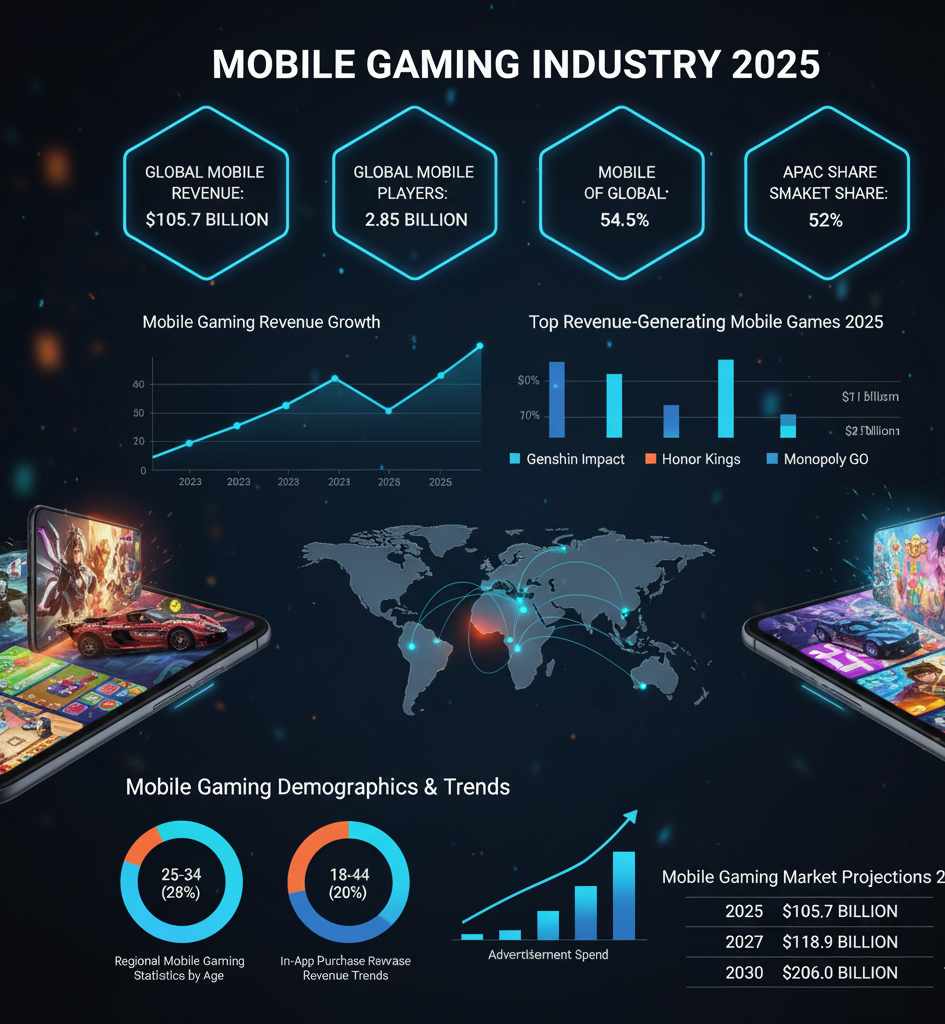 Mobile Game Statistics In 2025