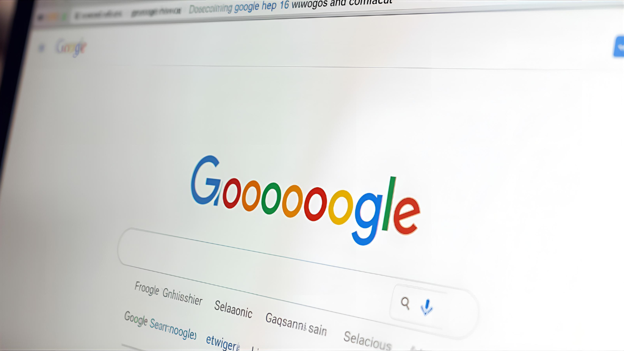 Goooooooooogle: Explore the Interactive Bouncy Logo