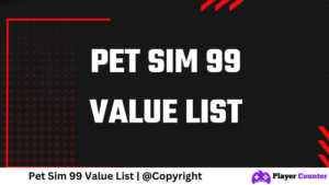 Value Guide for Pet Simulator 99